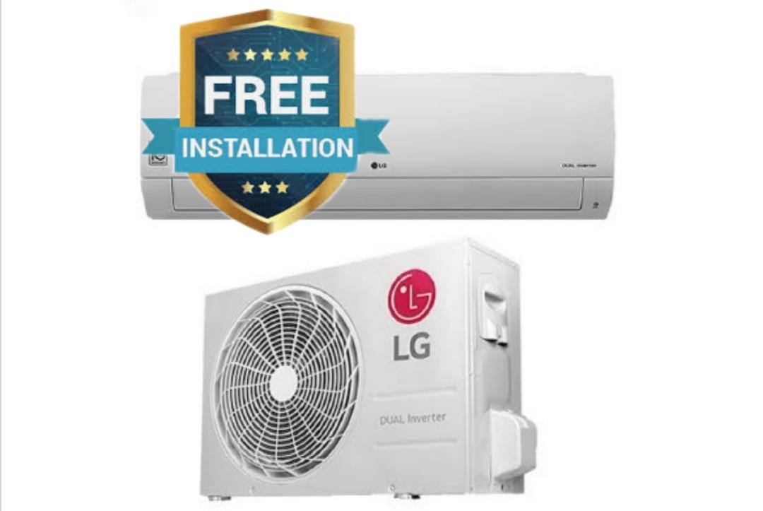 LG STANDARD SPLIT TYPE INVERTER AIRCONDITIONING, TV & Home Appliances ...