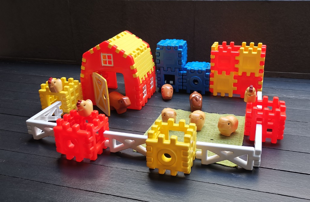 Little Tikes Barn House, Farm and Wee block set, Hobbies & Toys, Toys ...