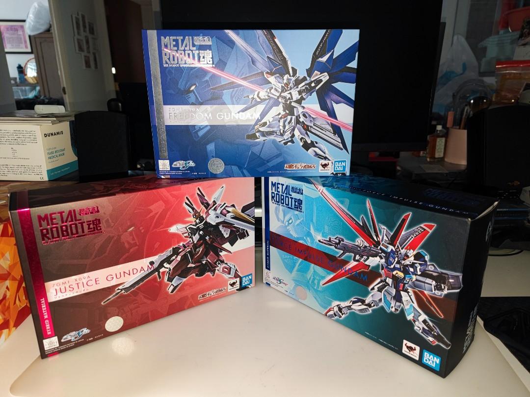 Metal robot spirits impulse, freedom, justice, Hobbies & Toys, Toys ...