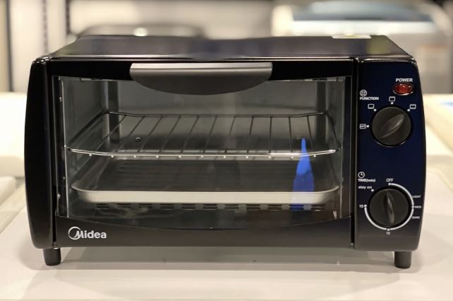 Midea MEO-10BDW-BK Toaster Oven [10L] Brand New Display Set $30_ 1 year ...