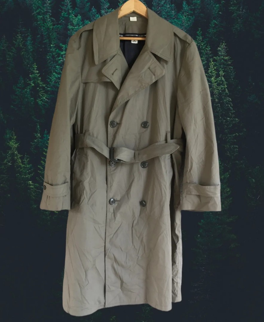 Military trench coat, Men's Fashion, Coats, Jackets and Outerwear on ...