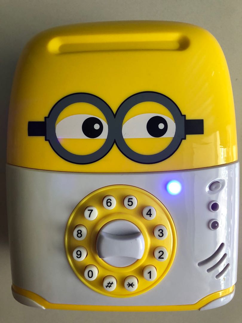 Minion Money Saving Box, Hobbies & Toys, Toys & Games on Carousell