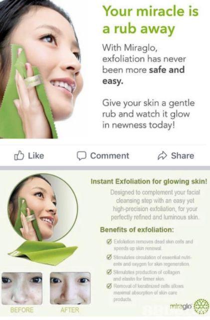 Miraglo Face 拉布, Beauty & Personal Care, Face, Face Care on Carousell