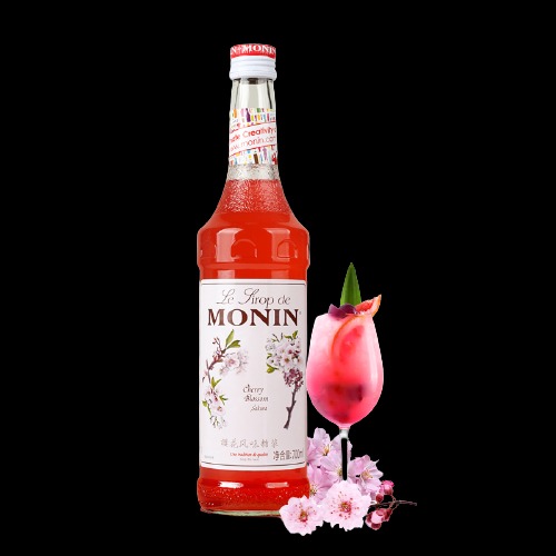 MONIN CHERRY BLOSSOM COFFEE SYRUP 700ML, Food & Drinks, Other Food & Drinks on Carousell