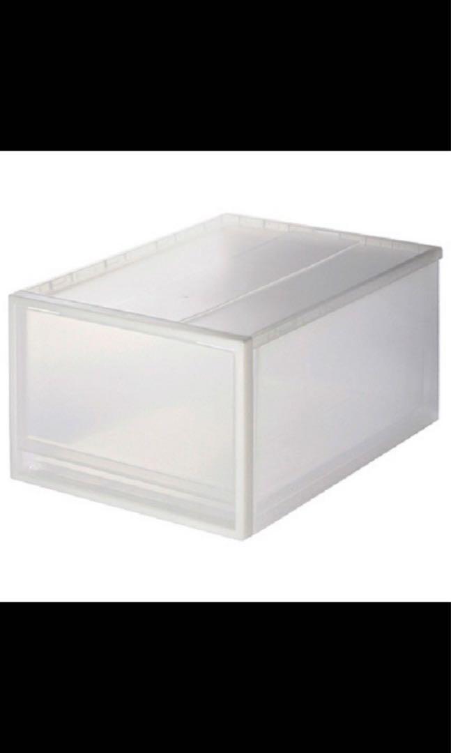 MUJI Polypropylene Storage Case, Furniture & Home Living, Home ...