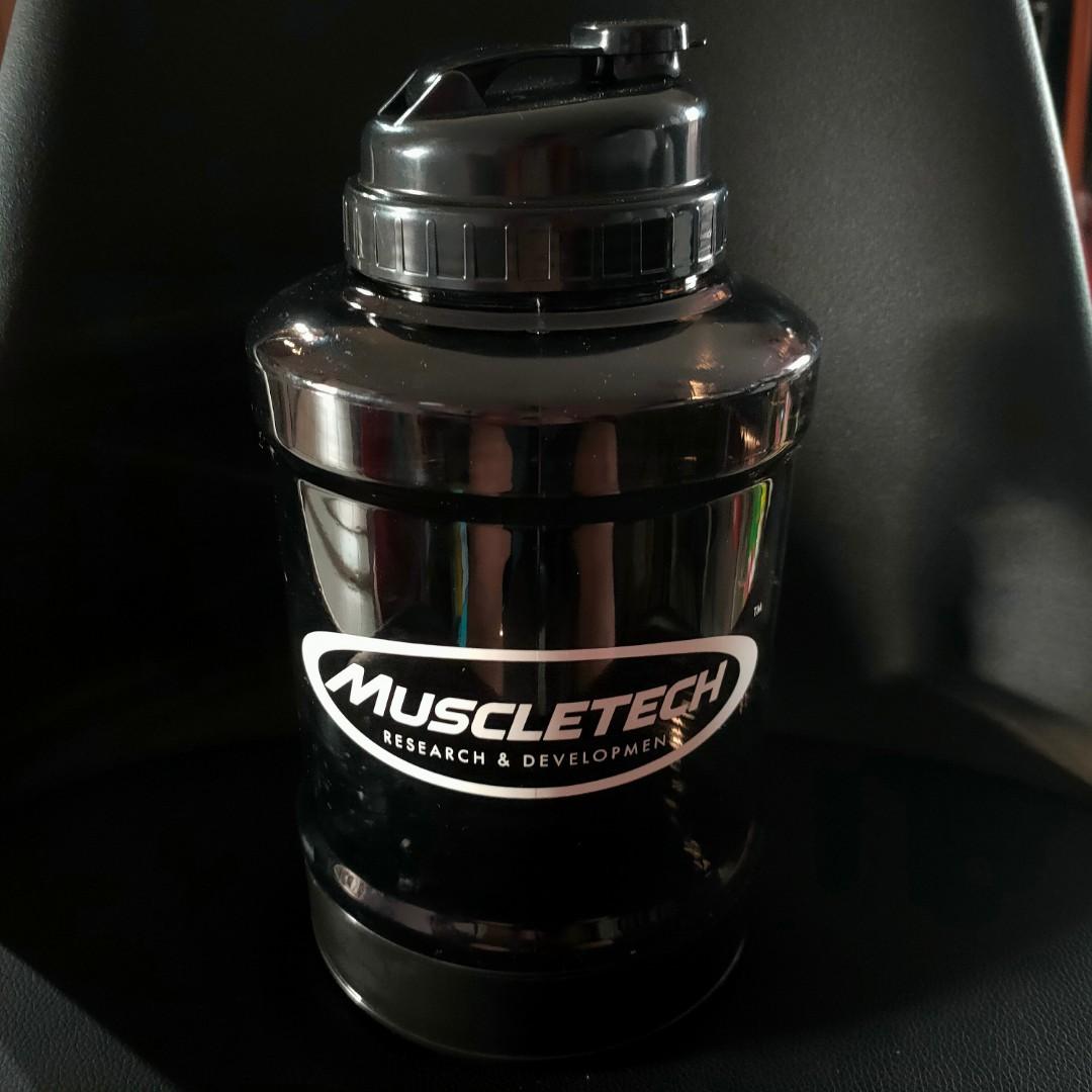 Muscletech water bottle 2.2L / Powerjug V2, Furniture & Home Living ...