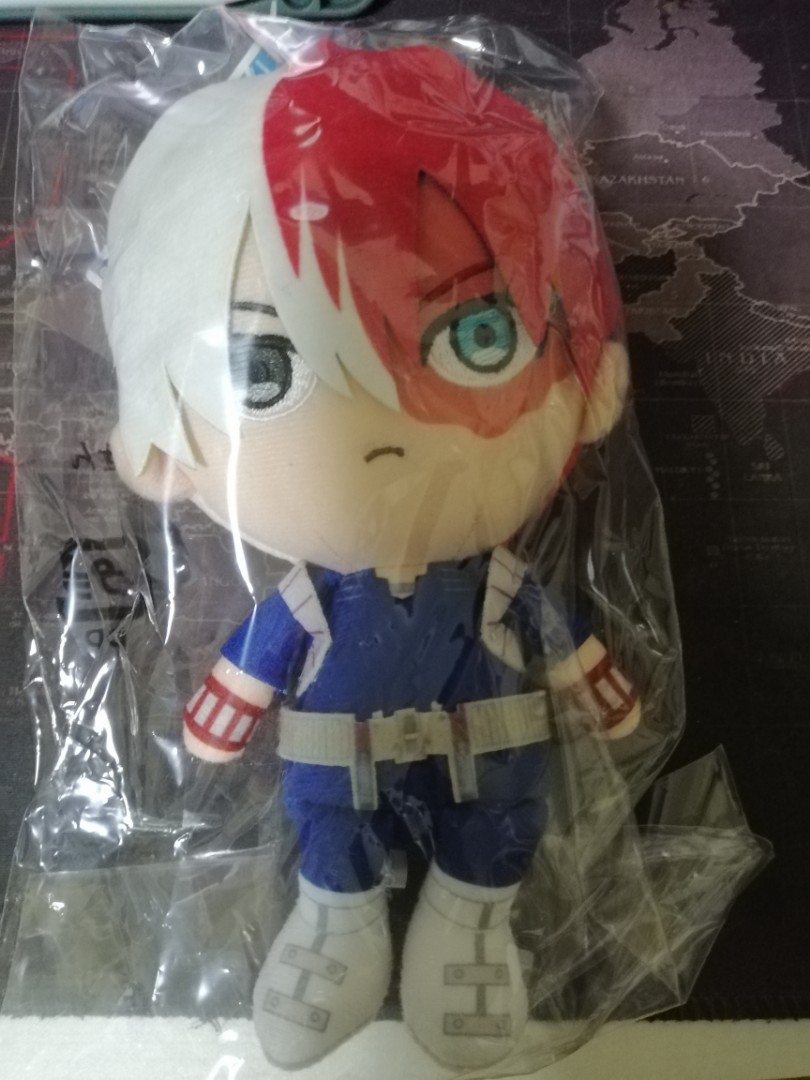 My hero academia chibi plush shoto todoroki, Hobbies & Toys ...