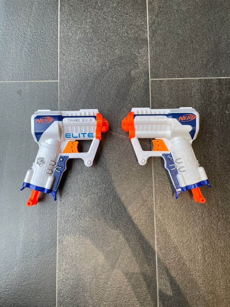 Nerf triad EX-3, Hobbies & Toys, Toys & Games on Carousell