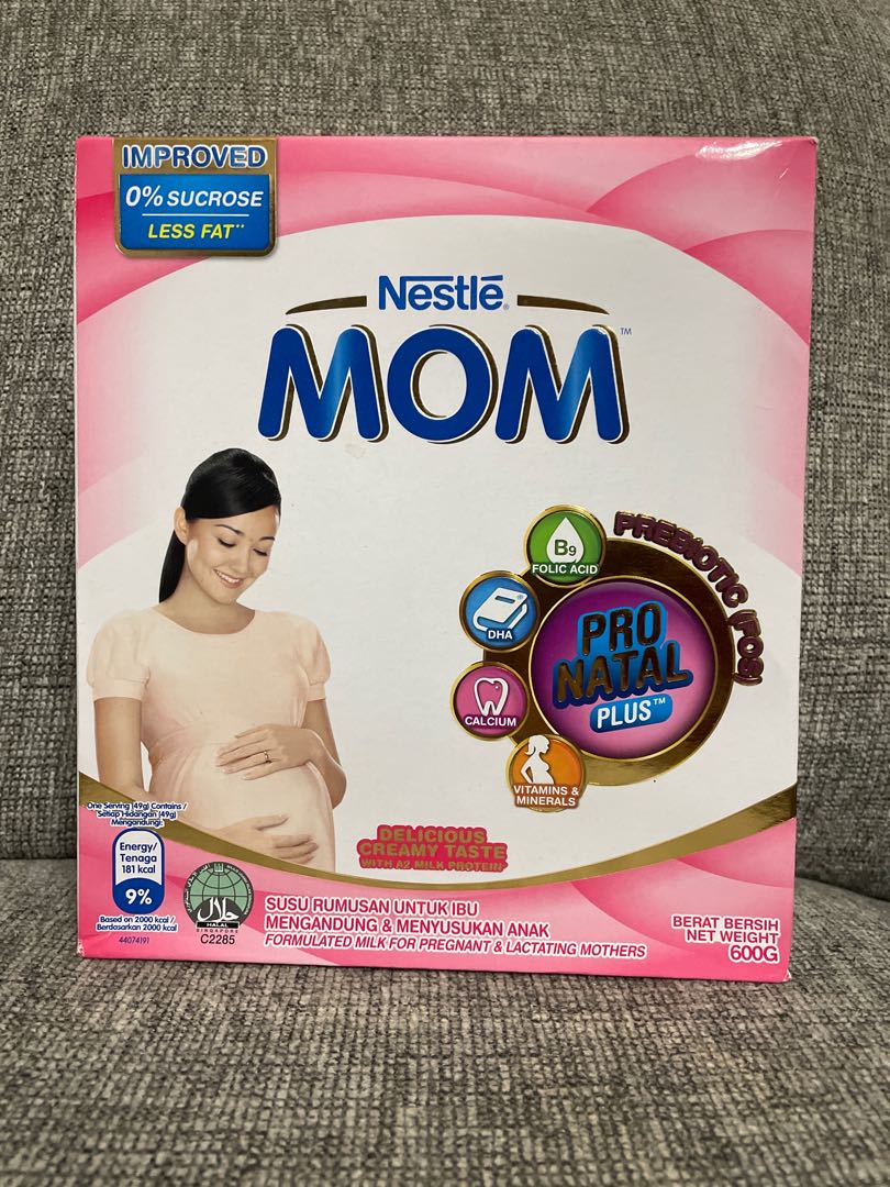 Nestle MOM PRONATAL PLUS 600g, Health & Nutrition, Health Supplements ...