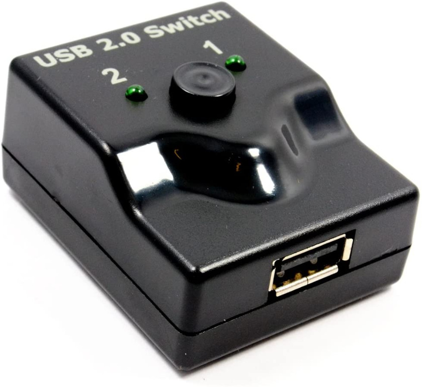 New stock! kenable USB 2.0 Manual Switch Selector 2 Way, Computers ...