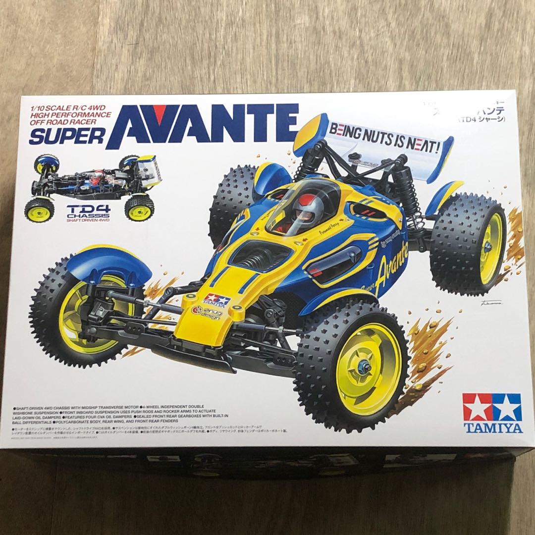 New Tamiya RC Car TD4 Super Avante, Hobbies & Toys, Toys & Games on ...