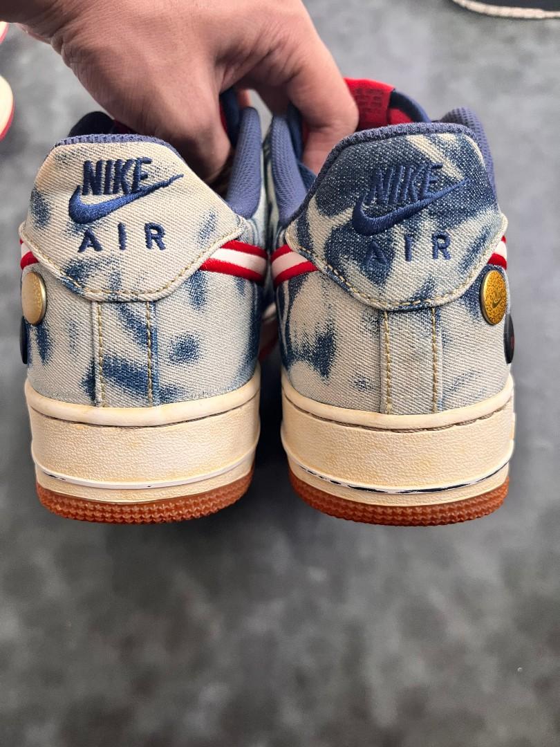Nike AF1 Low Acid Denim Wash "13, Men's Fashion, Footwear, Sneakers on ...