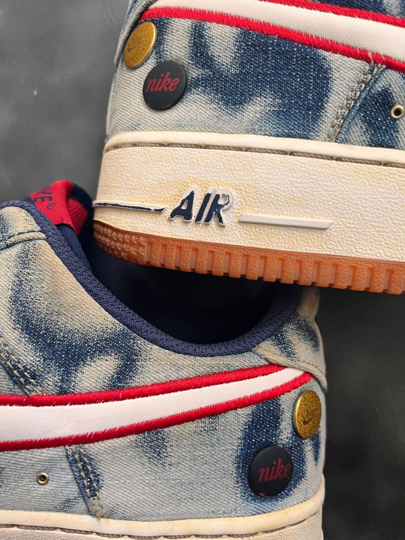 Nike AF1 Low Acid Denim Wash "13, Men's Fashion, Footwear, Sneakers on ...