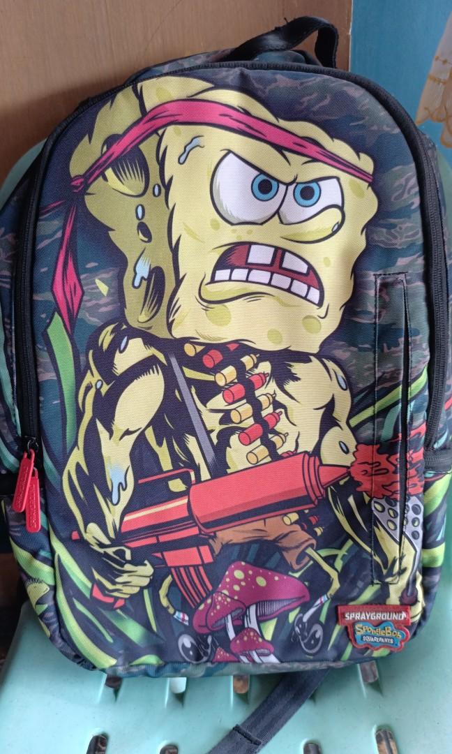 Original Sprayground spongebob backpack, Men's Fashion, Bags, Backpacks ...