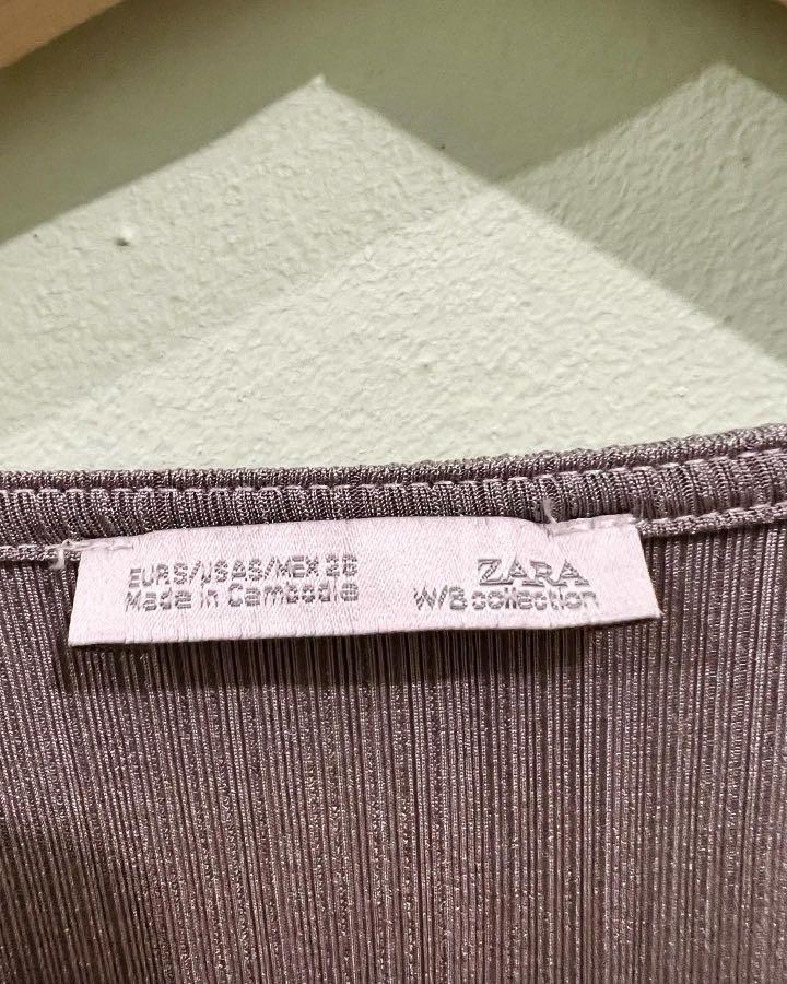 Original Zara Top, Women's Fashion, Tops, Blouses on Carousell