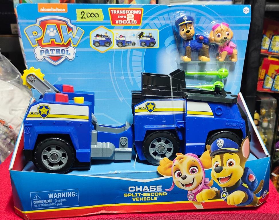 PAW PATROL CHASE SPLIT SECOND VEHICLE, Hobbies & Toys, Toys & Games on ...