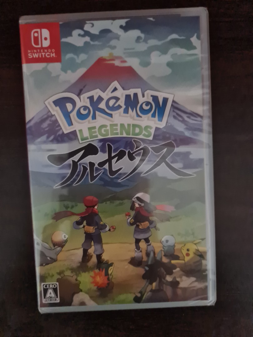 Pokemon Arceus Japan Version, Video Gaming, Video Games, Nintendo on ...
