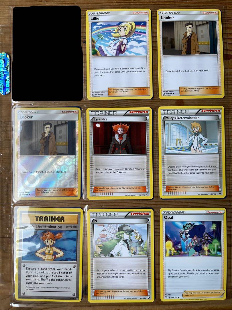 Pokémon TCG - Supporter Cards, Hobbies & Toys, Toys & Games on Carousell