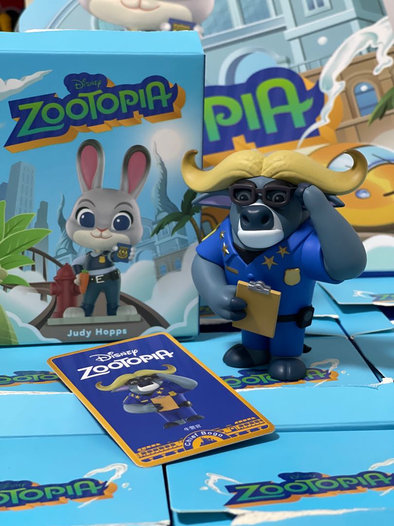 Popmart Zootopia Chief Bogo, Hobbies & Toys, Toys & Games on Carousell
