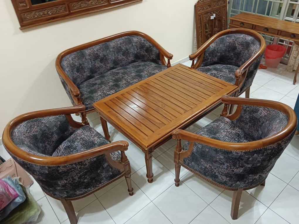 PreLOVE Produk Jati 100% original (LUMPSUM), Furniture & Home Living ...