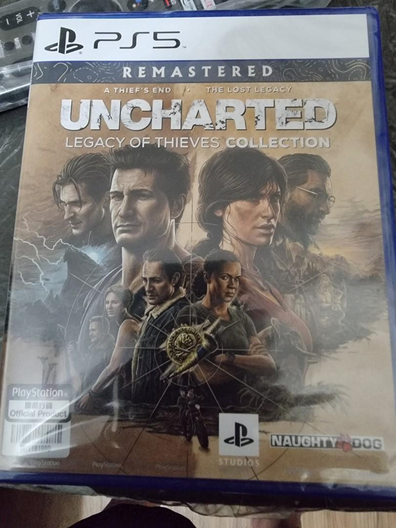 PS5 game Uncharted remastered, Video Gaming, Video Games, PlayStation ...