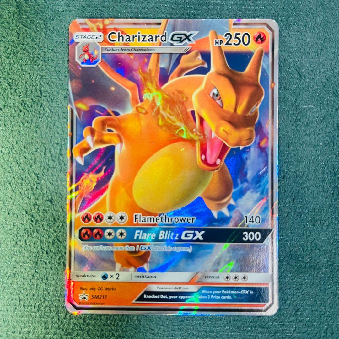 ptcg 噴火龍 gx Charizard gx 寶可夢卡, 興趣及遊戲, 玩具 & 遊戲類 - Carousell