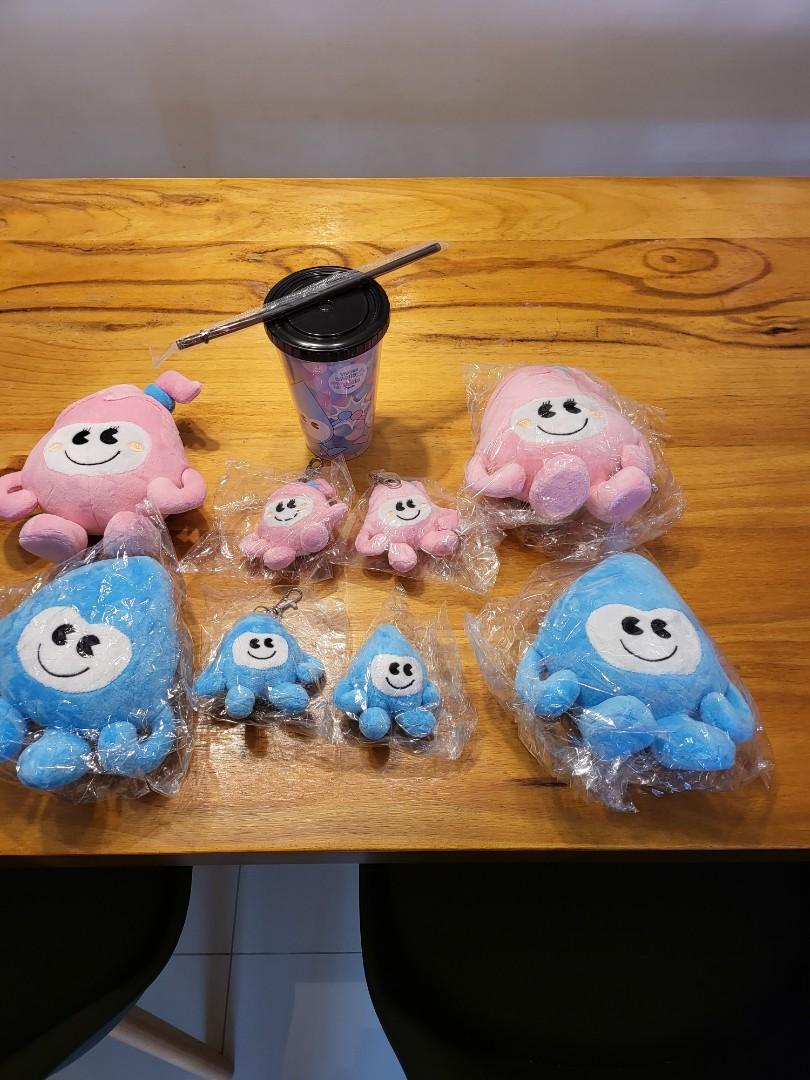 PUB's Water Sally & Sally Club Merchandise Soft Toys / Water Bottles ...