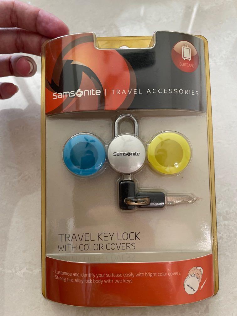 Samsonite Travel Key Lock with color covers, Hobbies & Toys, Travel ...