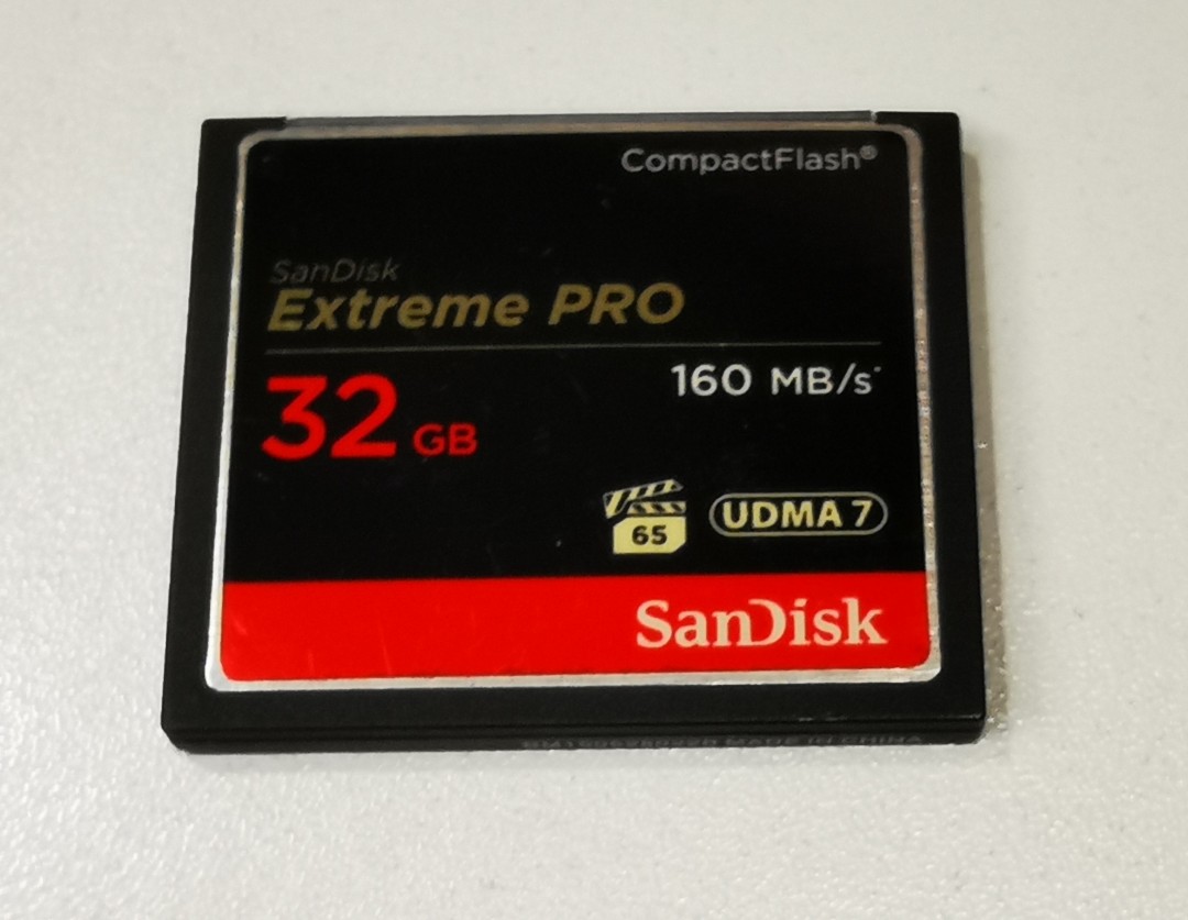 Sandisk Compact Flash CF card 32GB, Photography, Photography ...