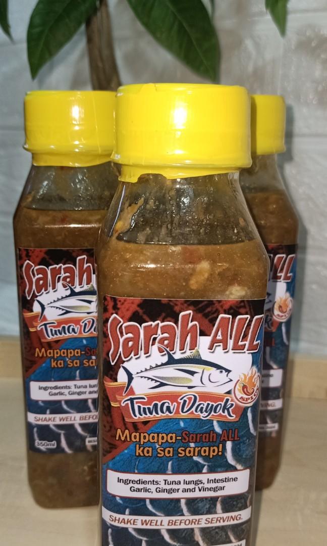 Sarah All Spicy Tuna Dayok 350mL, Food & Drinks, Local Eats on Carousell