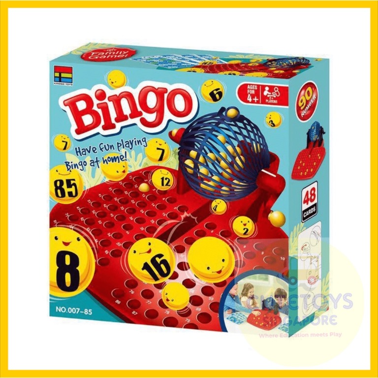 [SG Local] Bingo Family Board Game Traditional HZ0107, Hobbies & Toys ...