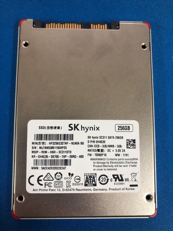 SK hynix SC311 SATA 256GB, 電腦＆科技, 電腦周邊及配件, 硬碟及儲存器 - Carousell
