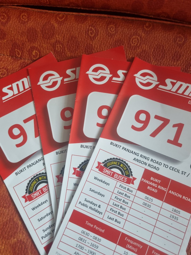 SMRT Buses 971 Guides, Hobbies & Toys, Memorabilia & Collectibles ...