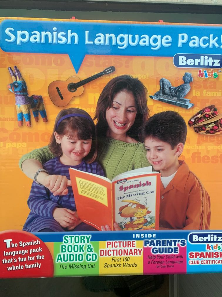 Spanish Language Pack, 興趣及遊戲, 書本 & 文具, 小朋友書 - Carousell
