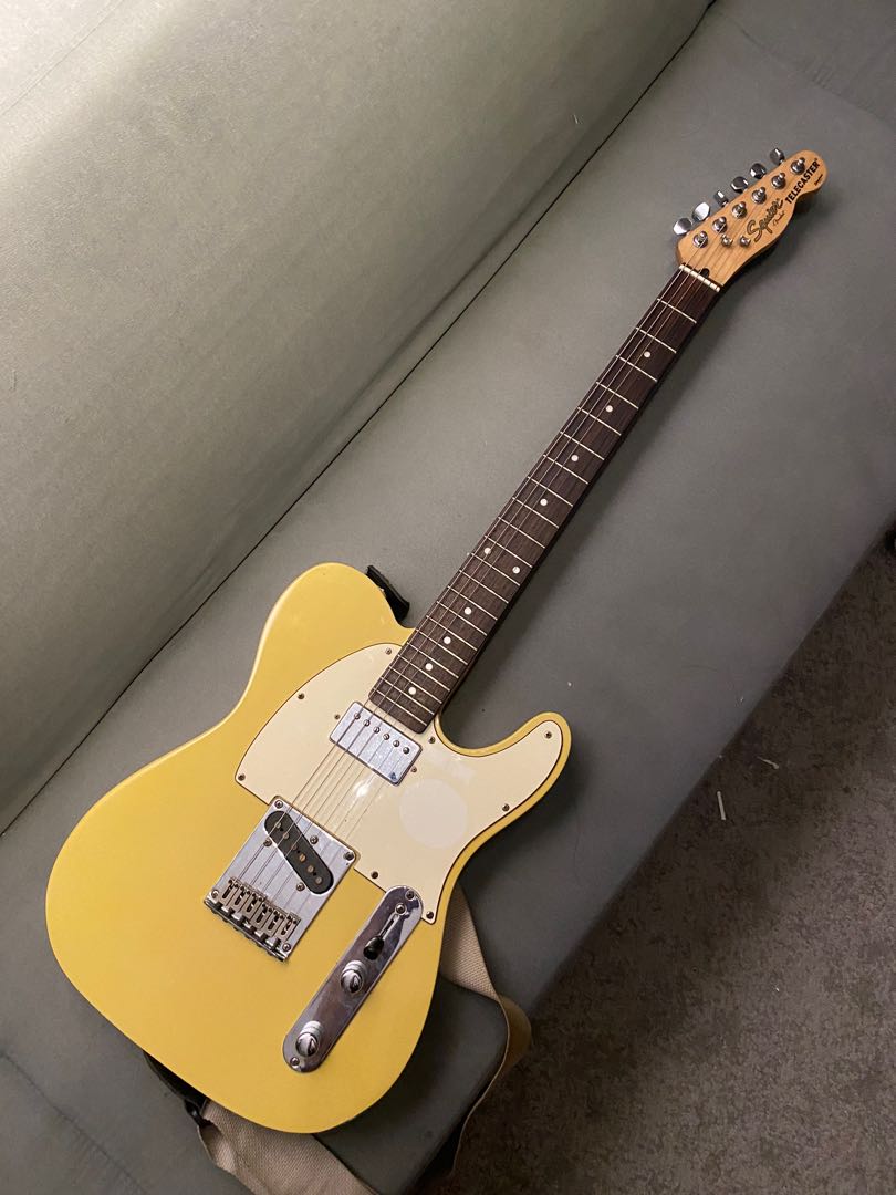 Squier Standard Fat Tele, Hobbies & Toys, Music & Media, Musical ...