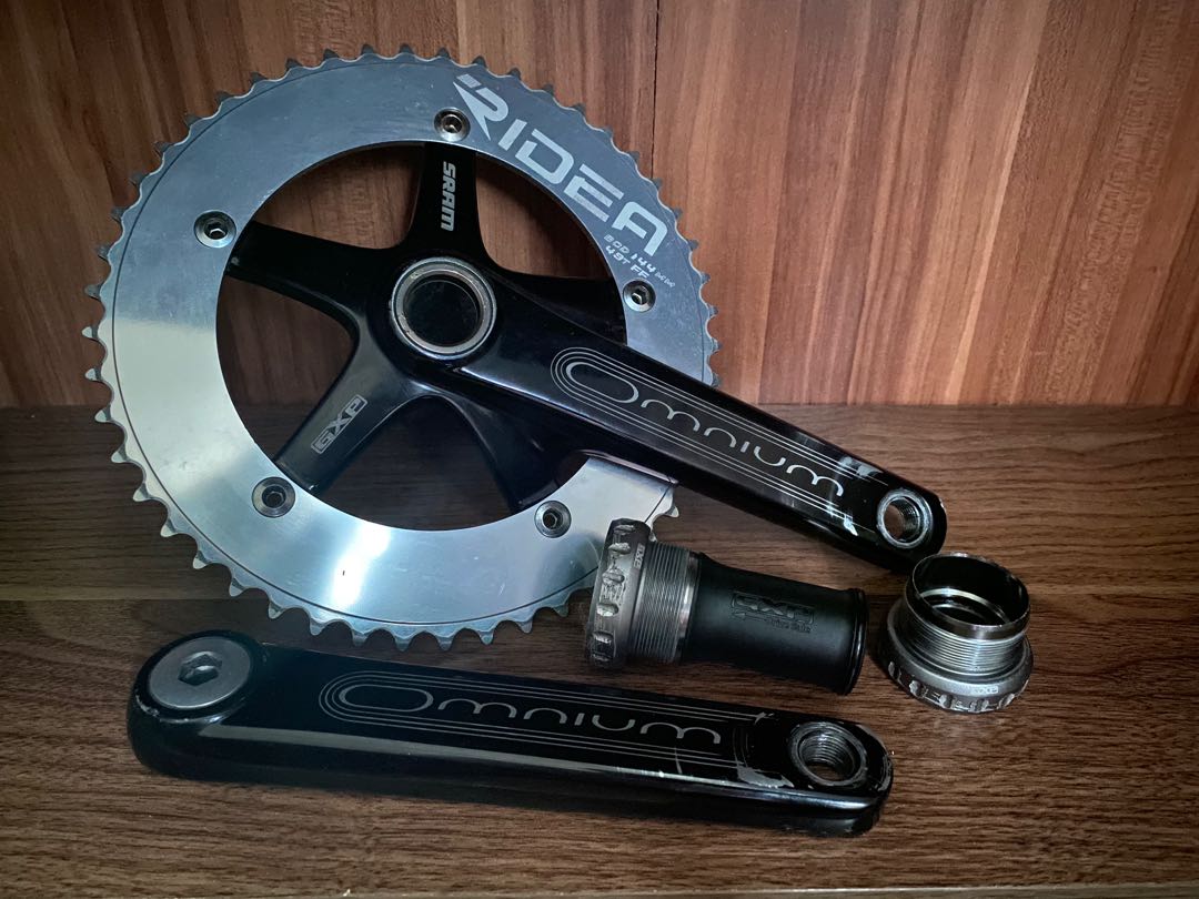 Sram Omnium Crankset, Sports Equipment, Bicycles & Parts, Parts ...