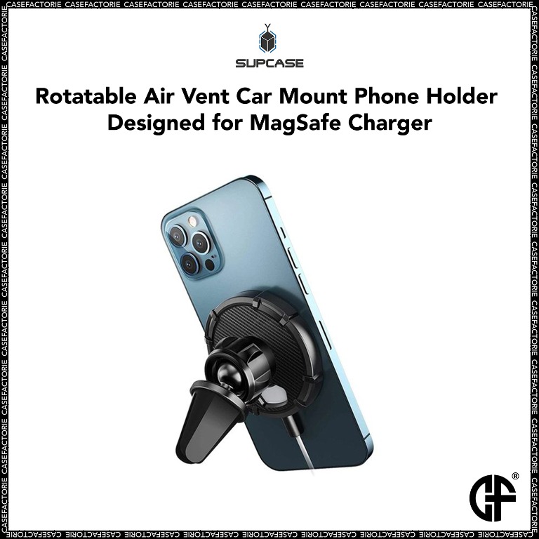 Supcase Rotatable Air Vent Car Mount Phone Holder Designed for MagSafe ...