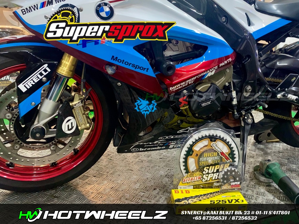 SUPERSPROX WITH DID CHAIN SET, Motorcycles, Motorcycle Accessories on ...