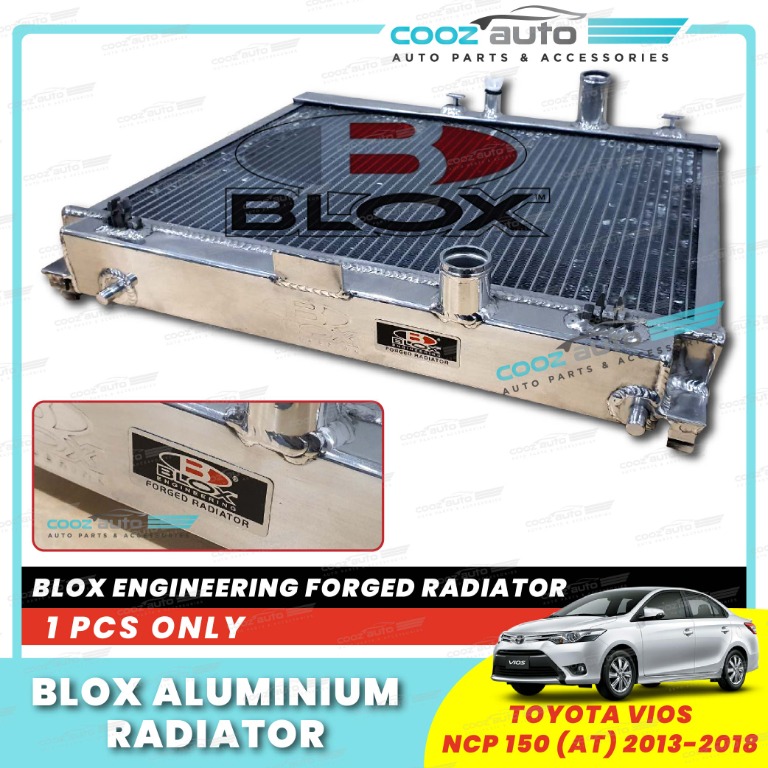 Toyota Vios NCP150 2013 - 2018 Blox Engineering Aluminium Radiator ...