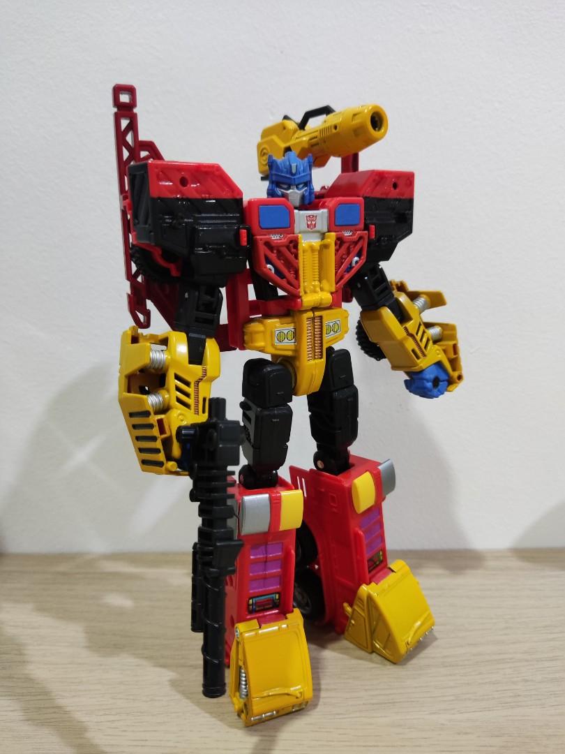 Transformers Combiner Wars Hot Spot custom repaint G1 IDW Pyro, Hobbies ...