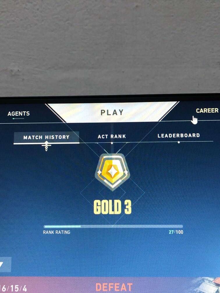 Valorant Gold 3 Account, Video Gaming, Gaming Accessories, Game Gift ...