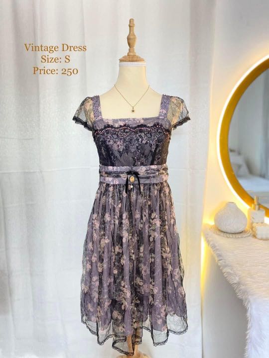 vintage dress, Women's Fashion, Dresses & Sets, Dresses on Carousell