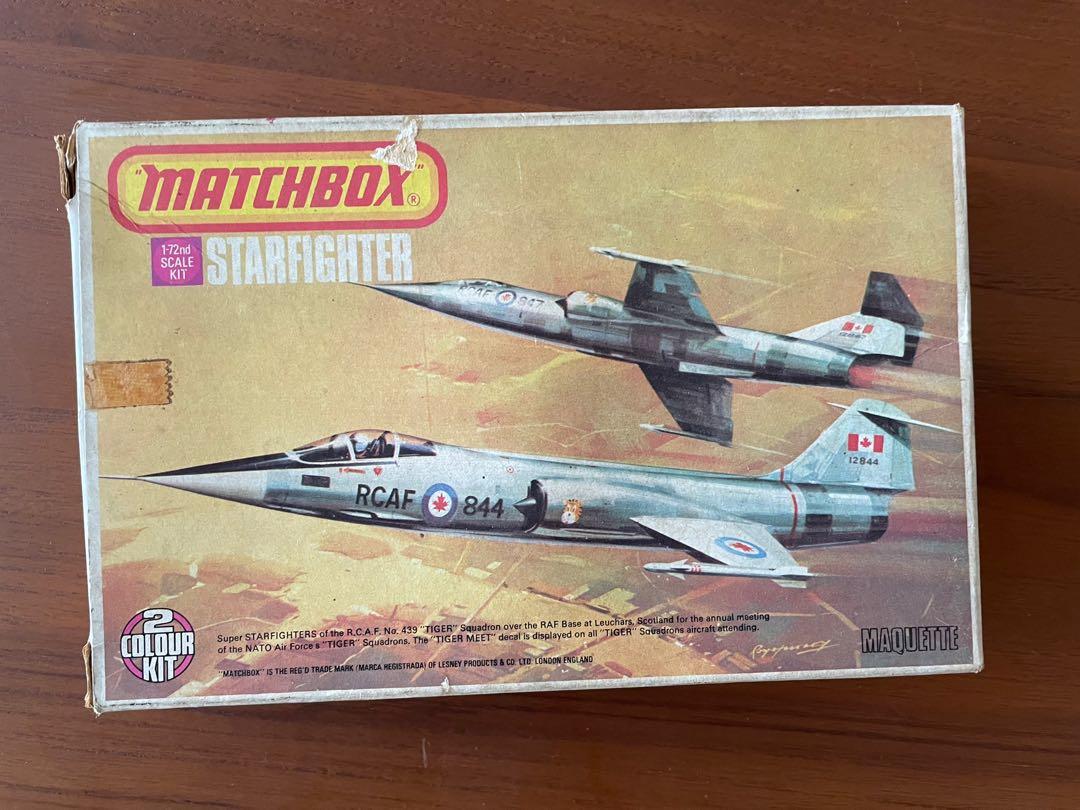 Vintage Matchbox 1/72 Lockheed F-104G Starfighter, Hobbies & Toys, Toys ...