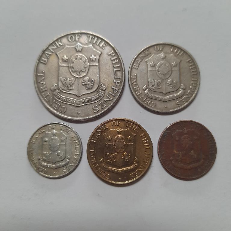 Vintage/Old Philippine Coin set (English Series), Hobbies & Toys ...