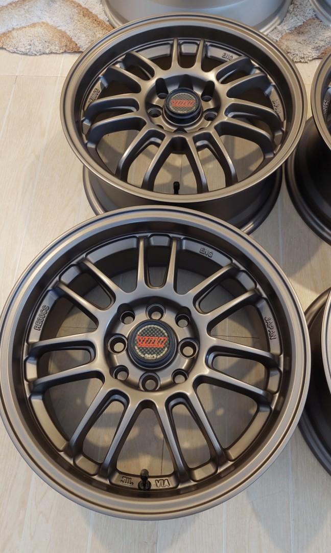 Volk Rays RE30 size 15, Car Parts & Accessories, Mags and Tires on ...