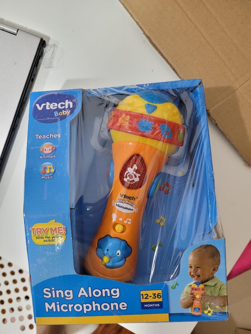 Vtech song along microphone, Bayi & Anak, Mainan & Baby Walker di Carousell