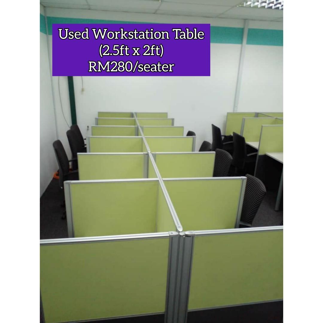 Workstation Table (2.5ft x 2ft) Used Furniture.., Furniture & Home ...