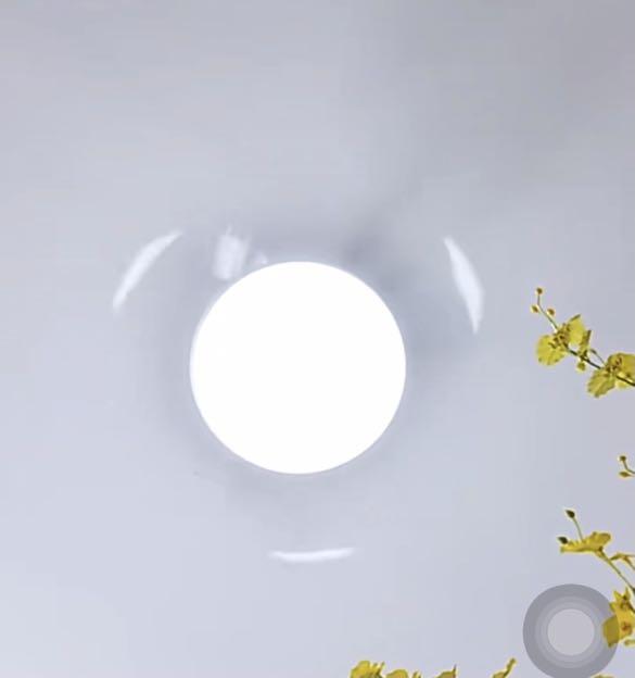 Invisible LED Ceiling Light Fan, Furniture & Home Living, Lighting ...