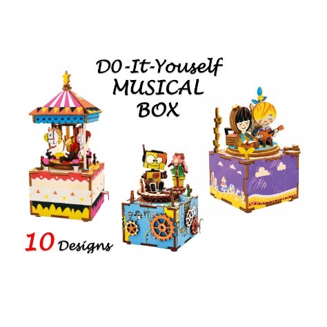 [ SG Seller] DIY Musical Boxes for Stay at Home Activities HZ0151 ...