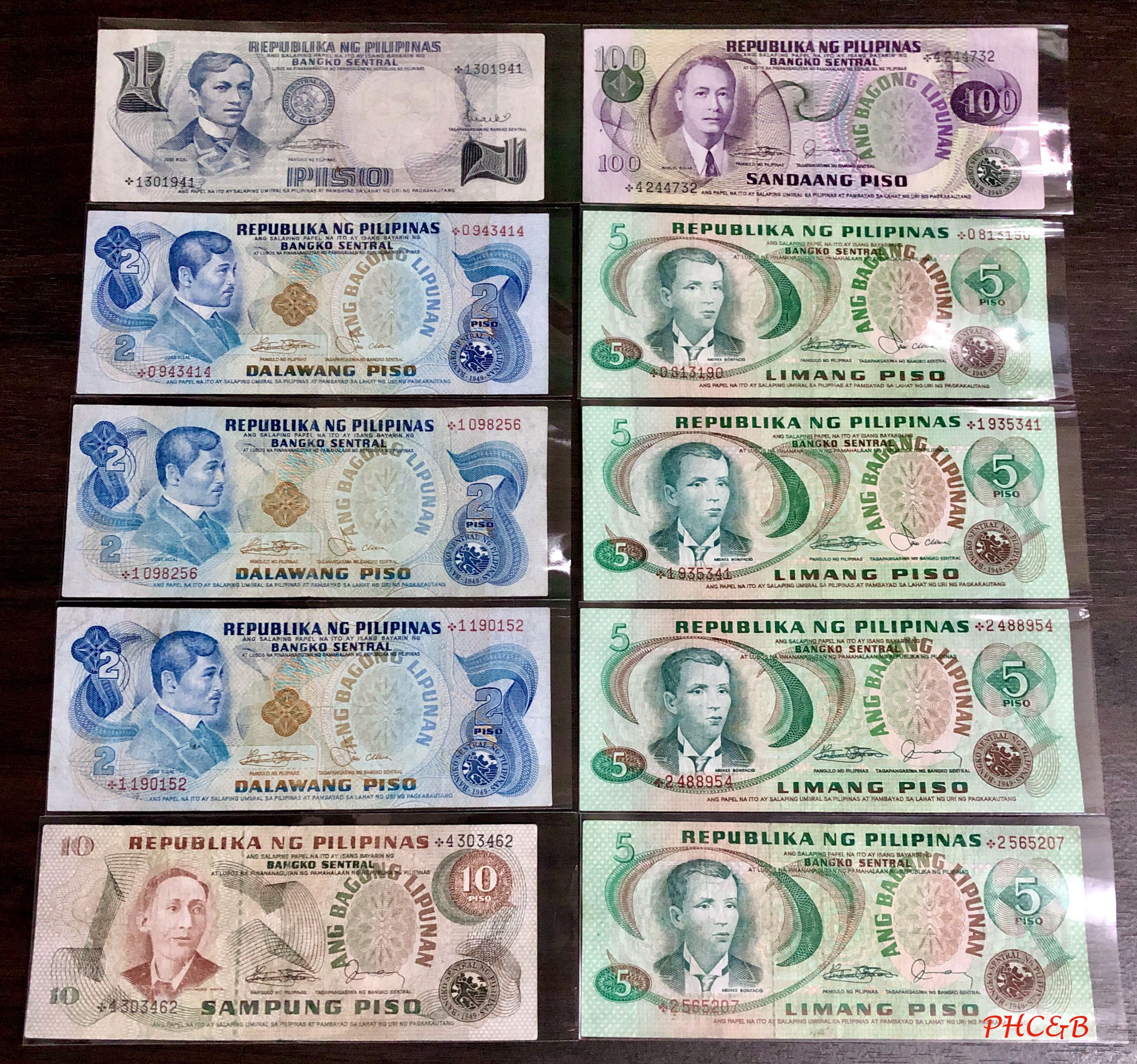 ABL & Pilipino Series Starnote Old Banknotes/Bills, Hobbies & Toys ...